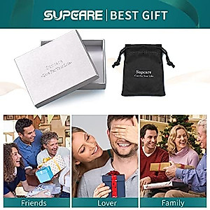 Angel Wings Necklace Chain with Picture Jewelry Gifts Photo Necklace for Men friend Husband Father