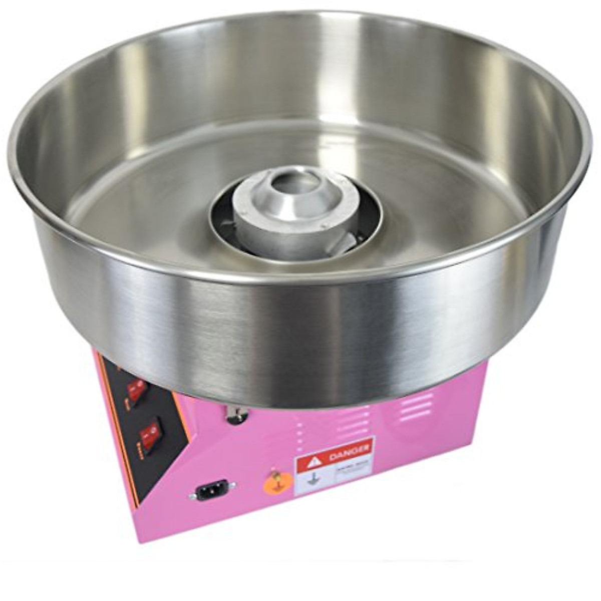 VIVO Pink Electric Commercial Cotton Candy Machine, Candy Floss Maker CANDY-V001