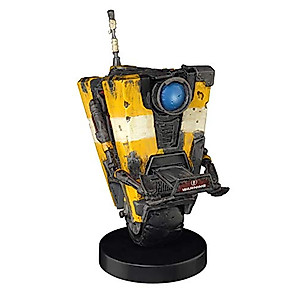 Exquisite Gaming: Borderlands 3: Claptrap - Original Mobile Phone & Gaming Controller Holder, Device Stand, Cable Guys, Gearbox Licensed Figure