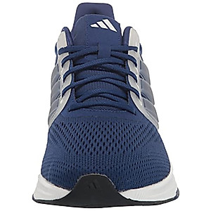 adidas Men's Ultrabounce Running Shoe, Victory Blue/Victory Blue/White, 10 Wide