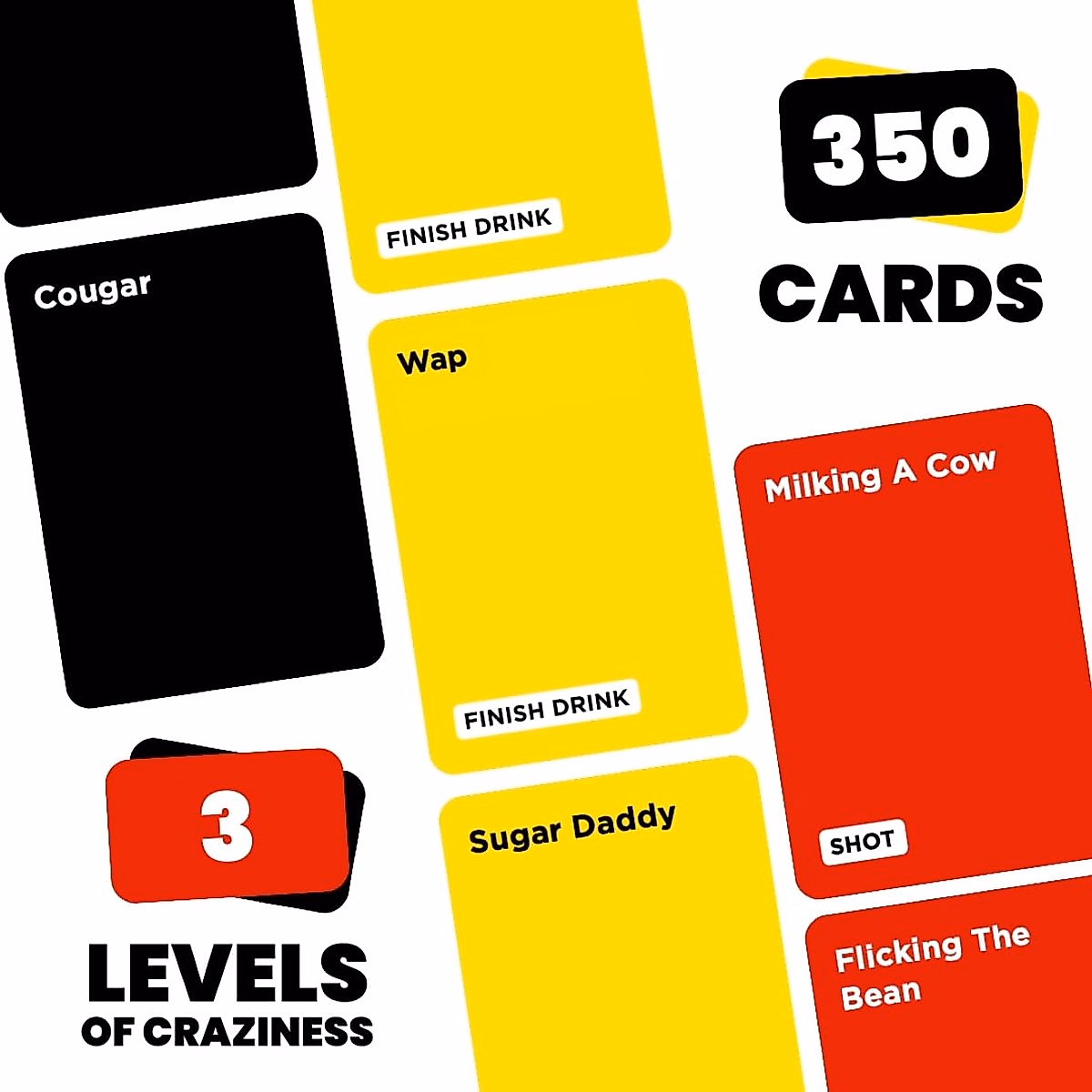 Do or Drink Act Out or Black Out Charades Drinking Card Games for Adults, Fun Adult Game with 350 Prompts - Great Party Game for Game Night, Bachelorette Parties, Couples, and More