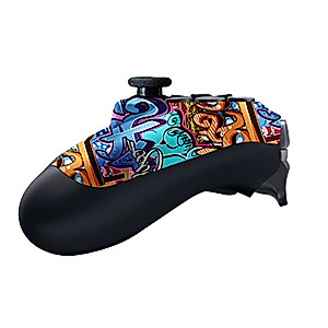 TIANHOO Wireless Controller Compatible with PS4/Slim/Pro with Dual Vibration/6-Axis Motion Sensor/Audio Function