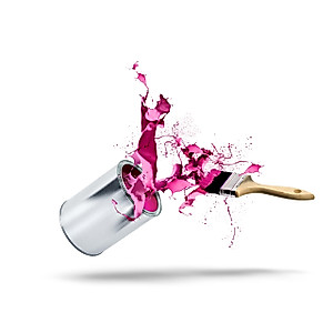 BLYSK Empty Metal Paint Cans with Lids, (Pint Size, 6 Pack) Empty Pint Paint Can Storage, Unlined Multipurpose Storage for Arts and Crafts, DIY Projects, Painting, Garage Organization, Free Can Opener