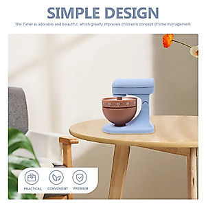 UPKOCH Kitchen Timer Hand Mixer Timer Cooking Timer Reminder Mechanical Countdown Clock Time Management Manual Egg and Baking Timer for Kitchen Home Desktop Decor