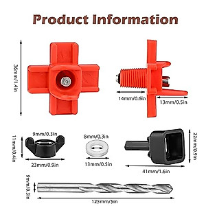 Chicken Water Nipples, 15 Pcs Horizontal Poultry Automatic Waterer Nipples for Bucket with 15 Pcs Ring Gaskets, 15 Pcs Wing Nuts, 9mm Drill Bit and an Installation Tool Ullnosoo