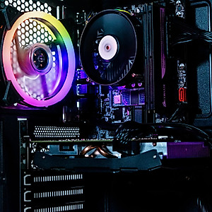 ViprTech Pro Gaming PC Desktop Computer - Intel Core i5 (3.8GHz), GTX 1050 2GB, 8GB RAM, 1TB, WiFi, RGB Lighting, Windows 10 Pro, Streaming, Editing, Warranty