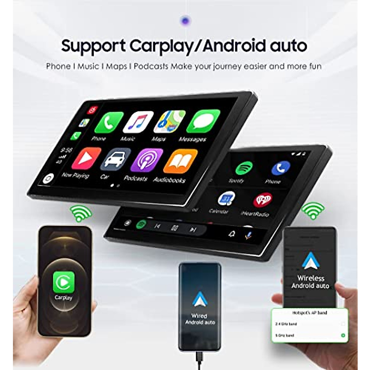 8 Core Android Car Radio for Lexus IS250 200 300 350 (2006-2012), 4GB+32GB 10.1 Inch Touch Screen Stero Support Weather Display Carplay Android Auto DSP RDS USB WiFi Bluetooth SWC 1080P