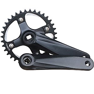 GANOPPER BMX Crankset Bicycle Crank Arm Set 152mm MTB Cranks 32T Mountain Bike Crankset