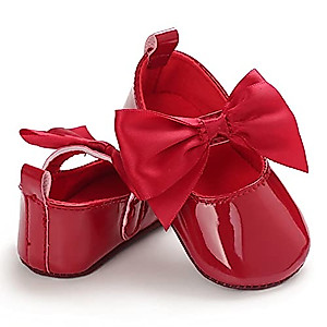 Children Shoes Fashion Flat Shoes Lace Decorative Baby Shoes Princess Shoes Girls Shoes Toddler Girls Tall Sneaker Boots (Red, 12-18 Months)