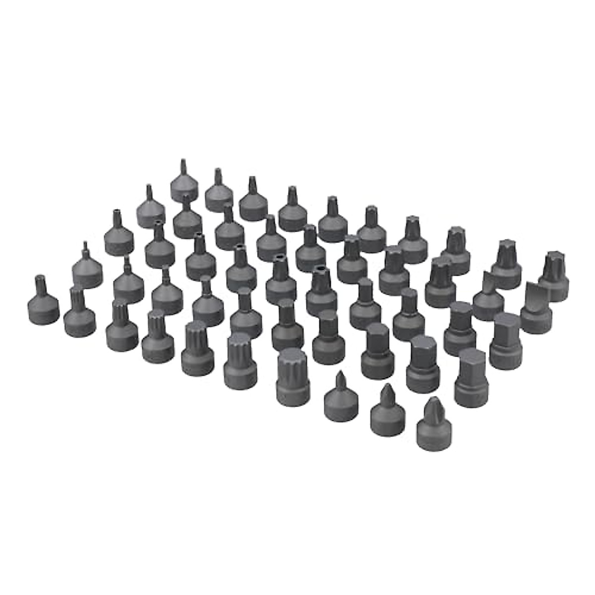 Laser 7653 Stubby Bit Set 1/4" D 50pc
