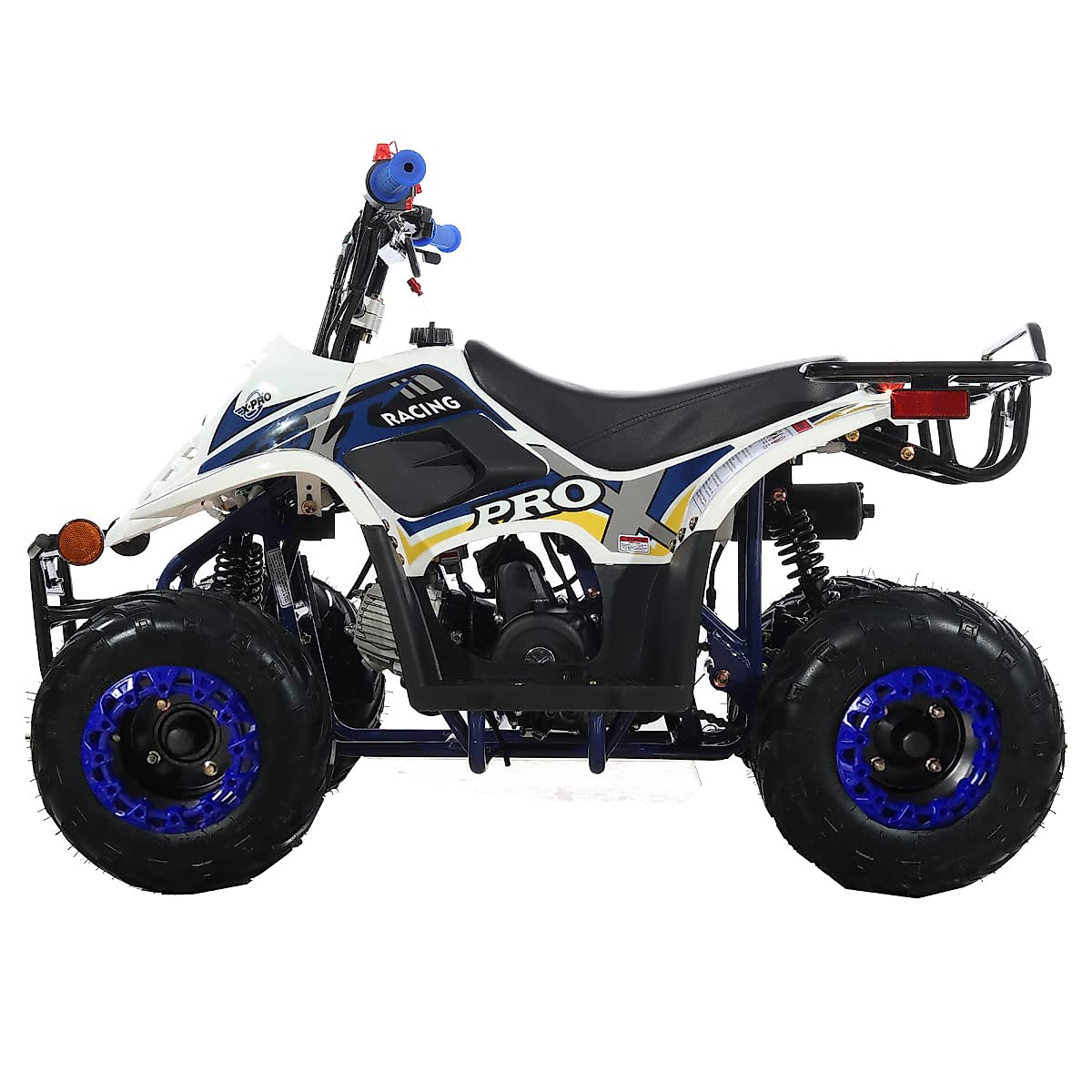 X-PRO Bolt 110 110cc ATV Quad Gas Powered 4 Wheeler ATVs Off Road 4 Wheelers(Blue)