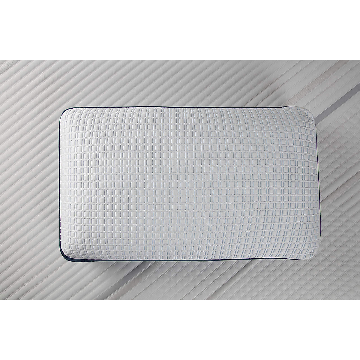 Serta iComfort Carbon Fiber Memory Foam Pillow, Queen, Gray