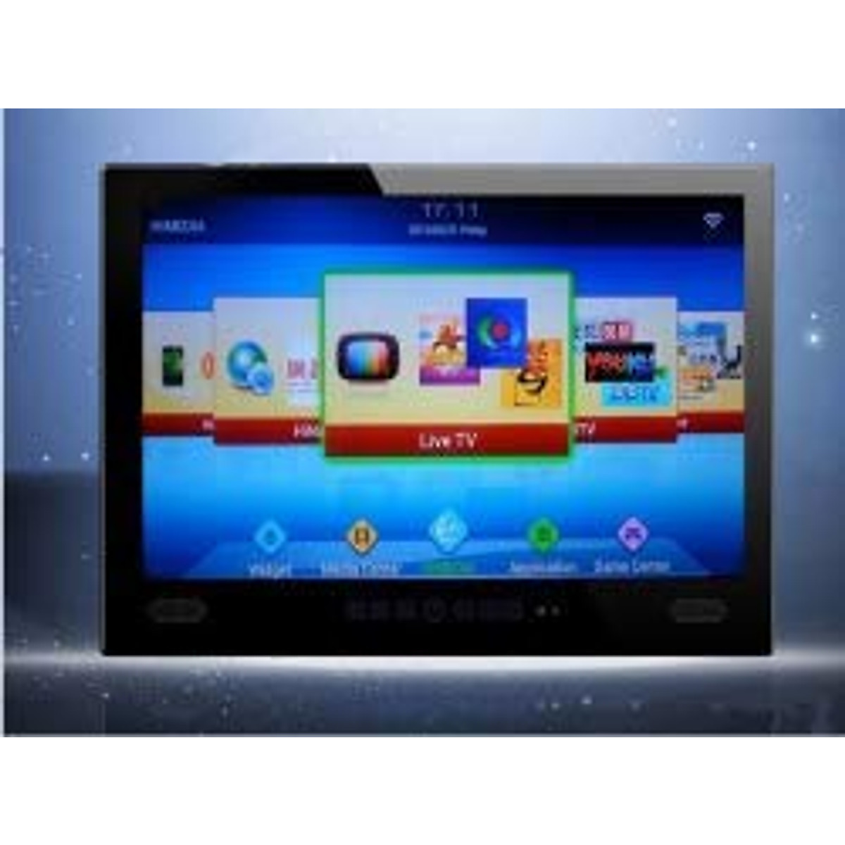 GOWE Promotion 26 inch bathroom TV waterproof TV which supports ATSC and DVB-T, Panel Color : Black