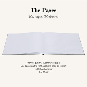 THEXINNX Wedding Guest Book with Photo Corners, Elegant Linen Polaroid Guestbook Sign in Book for Wedding Reception, Bridal Shower, Party or Special Events - Sage 8x10