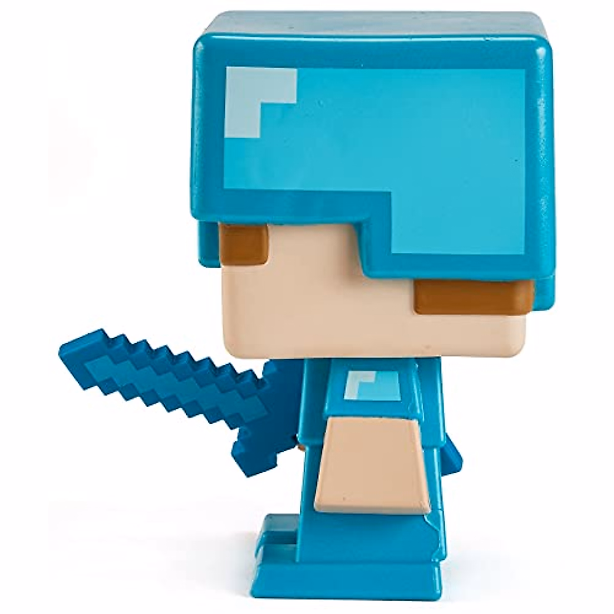 Mattel Minecraft 2021 Special Edition Figure – Large-Sized Steve in Diamond Armor for Minecraft Live Festival, Action Toy for Kids Ages 6 Years and Older