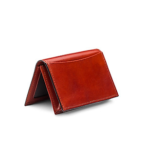Bosca Men's Old Leather Collection - Gusseted Card Case (Cognac)