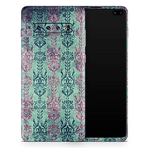 DesignSkinz Multicolor Grunge Tribal Pattern Protective Vinyl Decal Wrap Skin Cover Compatible with The Samsung Galaxy S20 (Screen Trim & Back Glass Skin)