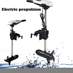 Dodoam 66 LBS 12V Electric Outboard Trolling Motor Fishing Boat Kayak Engine, for Fisheries, Aquaculture, Outdoor Sightseeing and Other Fields