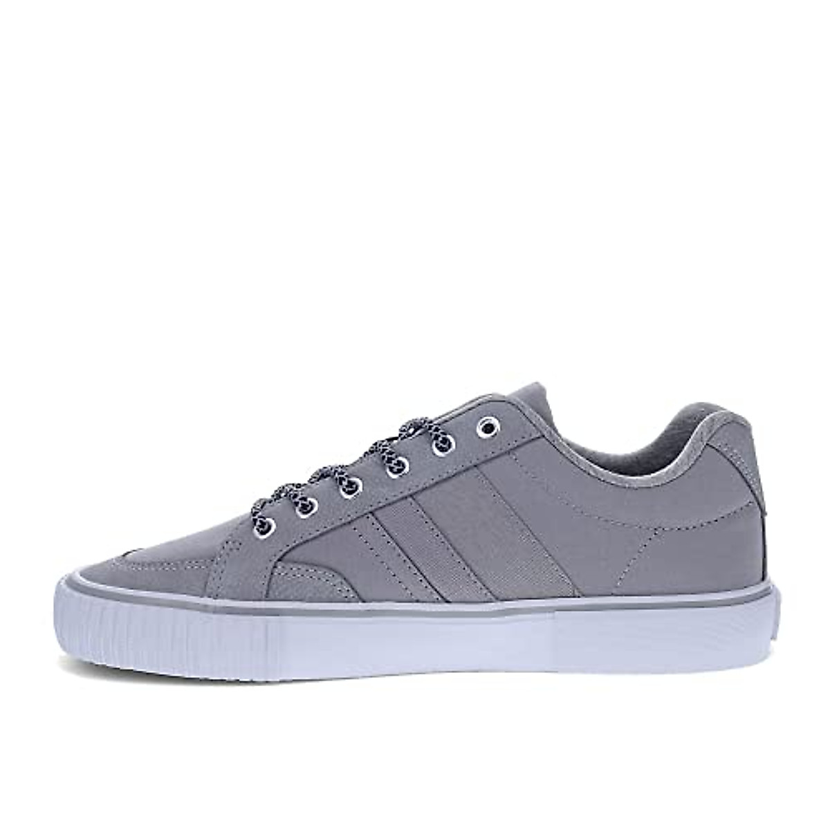 Levi's Mens Turner CZ Casual Fashion Sneaker Shoe, Grey/Black, 10.5 M