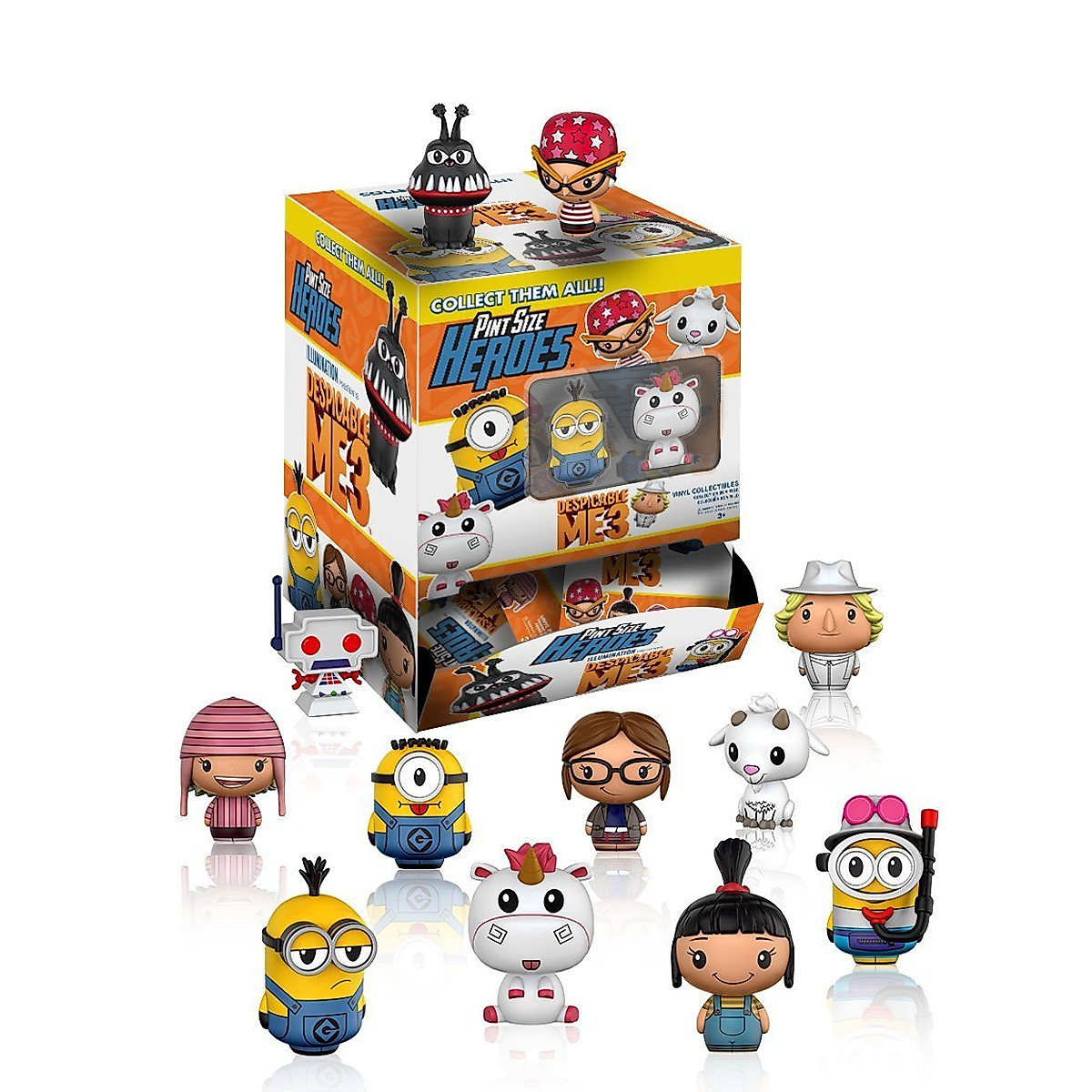 Funko Pint Size Heroes Despicable Me 3 One Mystery Figure Action Figure