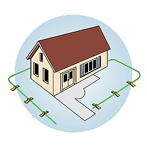 Orbit 58092N Port-A-Rain Hose Watering Sprinkler System , Green