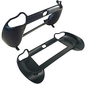 OSTENT Durable Joypad Plastic Flexible Bracket Holder Hand Handle Grip for Sony PS Vita 1000 Color Black
