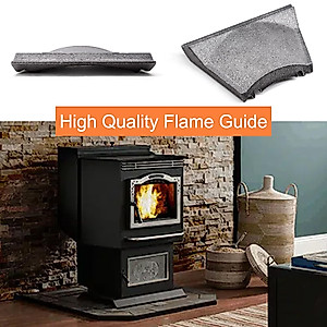 Criditpid Replacement 3-00-03000 Flame Guide for Harman P68, P43, XXV, P35i, Accentra 52i Pellet Stove, Burn Pot Top for Harman Pellet Stove.
