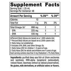 Nordic Naturals Children’s DHA Xtra, Berry Punch - 2 oz for Kids - 880 mg Total Omega-3s with EPA & DHA - Cognitive & Immune Function, Learning, Social Development - Non-GMO - 48 Servings