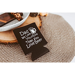 Funny Birthday Gift for Dad from Kid Son Daughter Idea Beer Can Holder Bottle Opener (Can Holder)