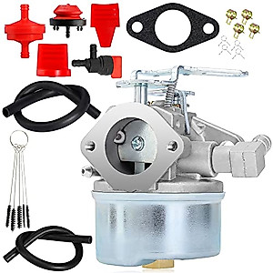 YOFMOO Carburetor Compatible for Tecumseh 632107 632536 640084 640105 640299 632107A 640084A 640084B 640299A 640299B 4HP 5HP HSK50 HS50 HSSK40 HSSK50 HSSK55 LH195SA LH195SP OHSK110 38035 Snowblower