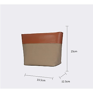 Vintage Leather Shoulder Bag Women's Crossbody Tote - Brown