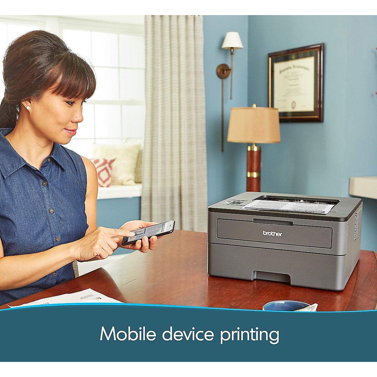 Brother HLL2370DW Refurbished Monochrome Printer (Renewed Premium)