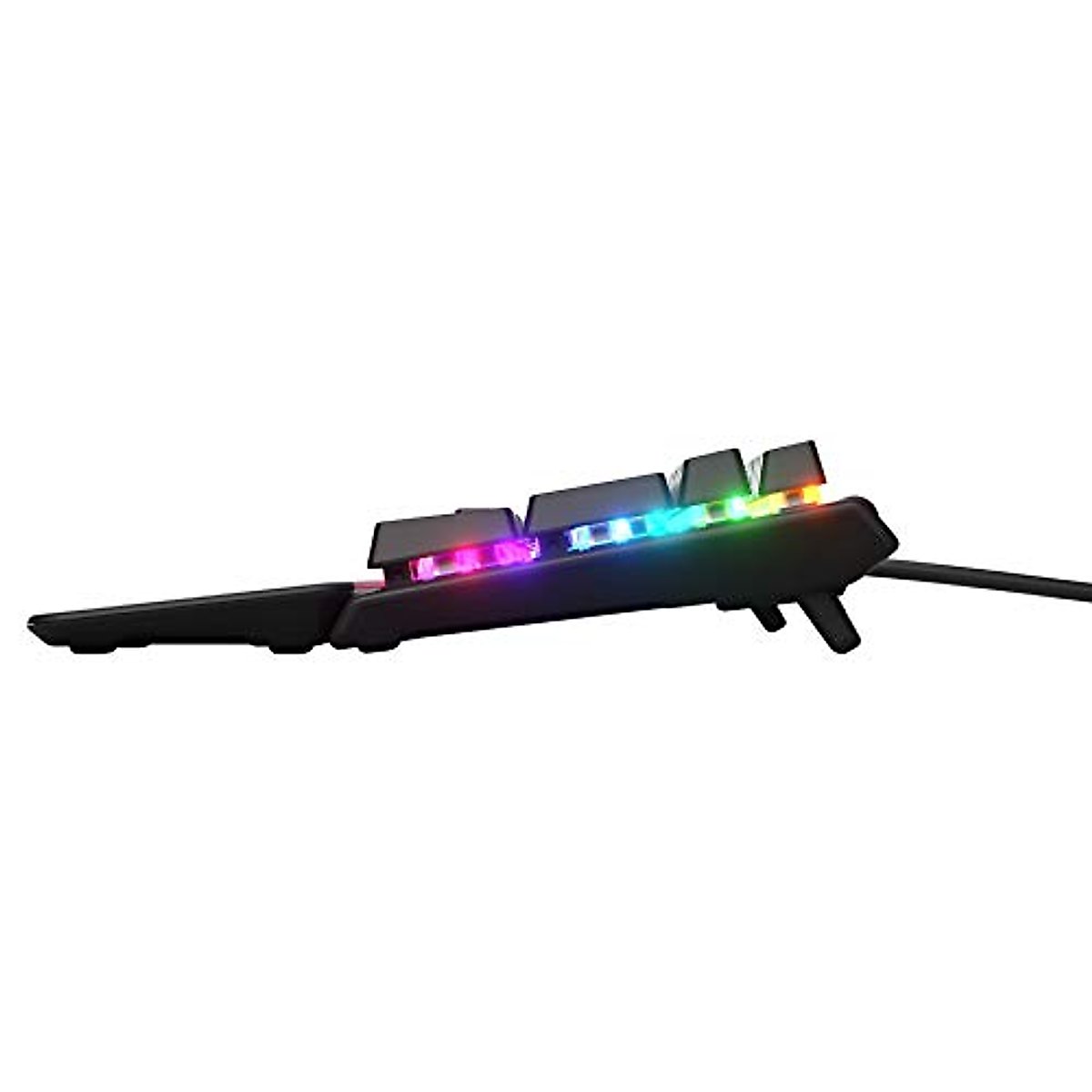 SteelSeries Apex 5 - Hybrid Mechanical Gaming Keyboard - Per-Key RGB Illumination - Oled Smart display - English (QWERTY) Layout PC