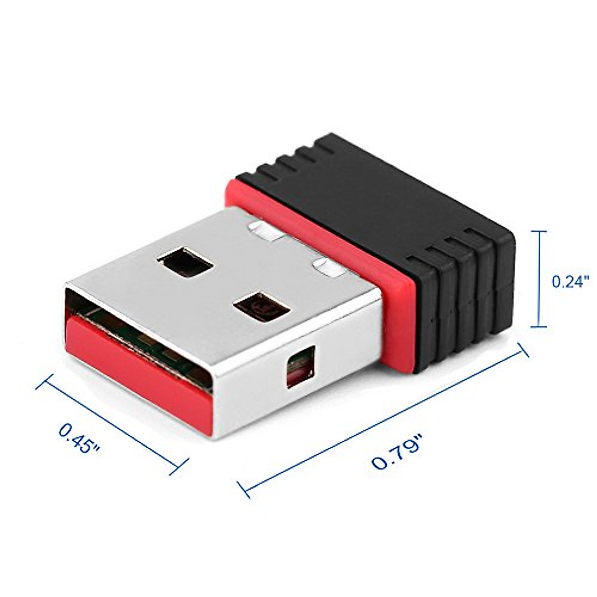150Mbps USB WiFi Adapter, LOTEKOO Wireless Network Card Adapter WiFi Dongle for Desktop Laptop PC Windows 10 8 7 MAC OS Raspberry Pi / Pi2