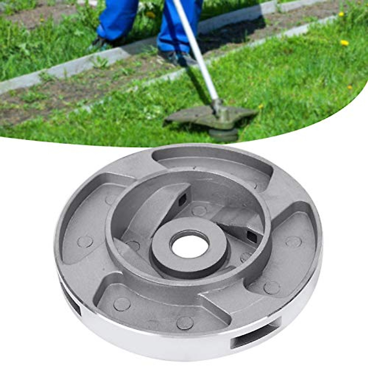 Durable Lawn Mower Accessory, Garden Tools Grass Cutter Trimmer Head, Curved Shaft Bump Replacement Garden For Grass Cutter