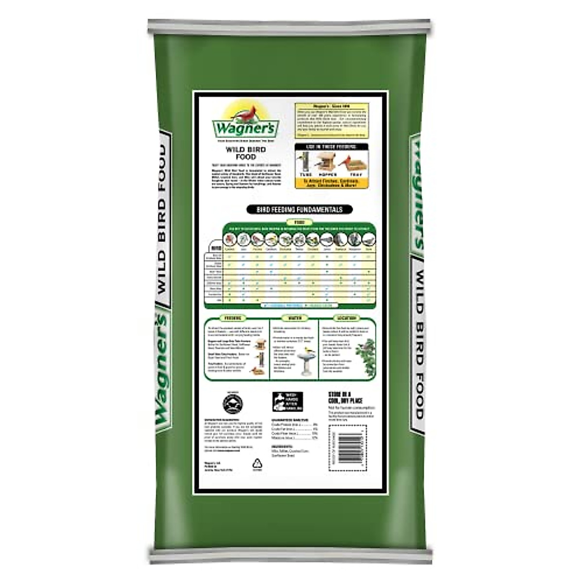 Wagner's 13010 Wild Bird Food, 30-Pound Bag