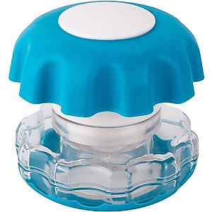 EZY DOSE Crush Pill, Vitamins, Tablets Crusher and Grinder, Effortlessly Crushes Medications into Fine Powder, Features Storage Compartment, Easy-to-Use Design, Color May Vary, Blue, BPA Free