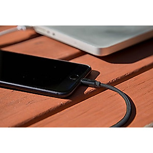 vCharged iPhone Charger Cable 2ft, 2 Pack Apple MFi Certified Lightning Cables Premium Nylon Braided Fast Charging USB Cord for iPhone 14 Pro Max, 13, 12, 11/Mini, XR, XS/Max, X, iPad, Airpods - Black