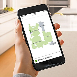 iRobot Roomba i7 Robotic Vacuum Bundle- Alexa Connected, Home Mapping, Great for Pet Hair (+1 Extra Edge-Sweeping Brush, 1 Extra Filter)