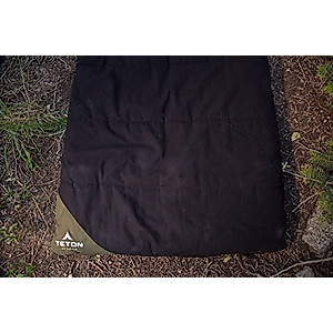 TETON Sports Camper -10 Degree Sleeping Bag for Adults; Great for All Weather Camping, Hunting; Versatile Outdoor Sleeping Bag; Lightweight, Warm, Comfortable, Compression Sack Included