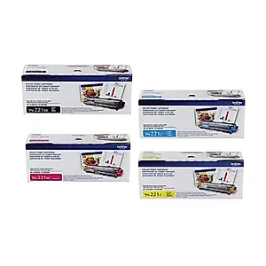 Brother HL-3170CDW Toner Cartridges Set (OEM) Black, Cyan, Magenta, Yellow