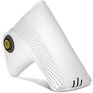 Craftsman Golf Blade Putter Club Head Cover Headcover for Scotty Cameron Odyssey Callaway Taylormade Ping Etc. Blade with Free Marker