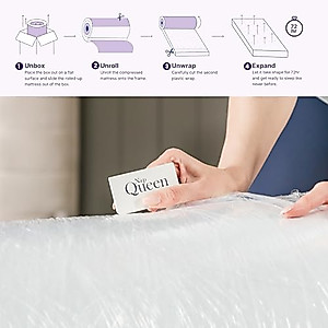 NapQueen 5 Inch, Twin Mattress, Memory Foam Pink Mattress - Medium Feel - CertiPUR-US Certified - Twin Bed Mattress in a Box, Breathable Soft Fabric Cover