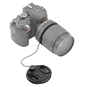 40.5mm Lens Cap Cover with Sony Alpha A6400 A6100 A6000 E PZ 16-50mm f/3.5-5.6 OSS,FE 28-60mm f/4-5.6 Lens,40.5mm Filter Thread[2 Pack]