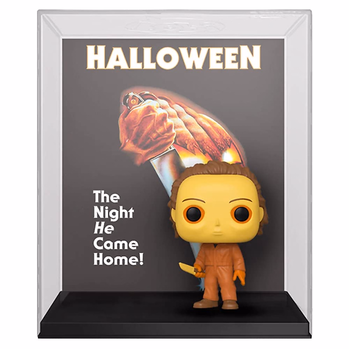 Exclusive Funko POP! DVD Cover: Halloween Michael Myers Glows in The Dark Vinyl Figure, Multicolor