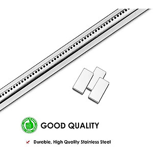 Uniflasy Replacement Parts for Nexgrill 720-0882A Evolution Infrared Plus 5 Burner Gas Grill Repair Part kit for Nexgrill 720-0896 720-0925 720-0896B 720-0896C Heat Plates, Burners Tubes, 5 Pack