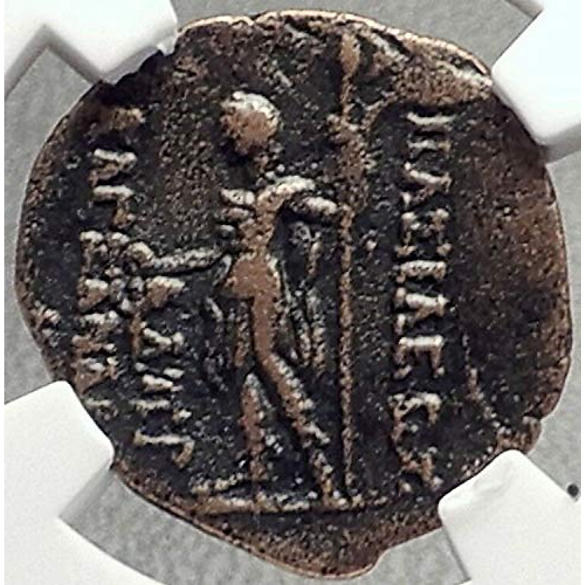 128 GR ALEXANDER II Zabinas Ancient 128BC Seleukid Greek coin VF NGC