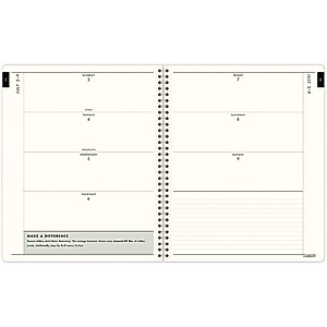 Cambridge greenpath Academic Year Weekly/Monthly Planner, greenpath Art, 11 x 9.87, Floral Cover, 12-Month (July to June): 2023 to 2024