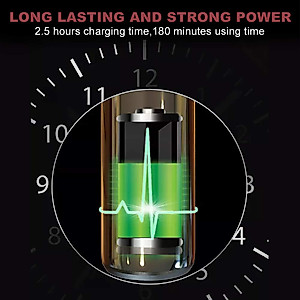 FILFEEL T-Blade Trimmer, Cordless Precision Trimmer for Lining & Close Trimming, Professional Hair Cutting Kit for Barbers and Stylists (Silver)