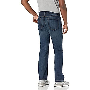 Amazon Essentials Men's Slim-Fit Stretch Bootcut Jean, Dark Wash, 31W x 32L